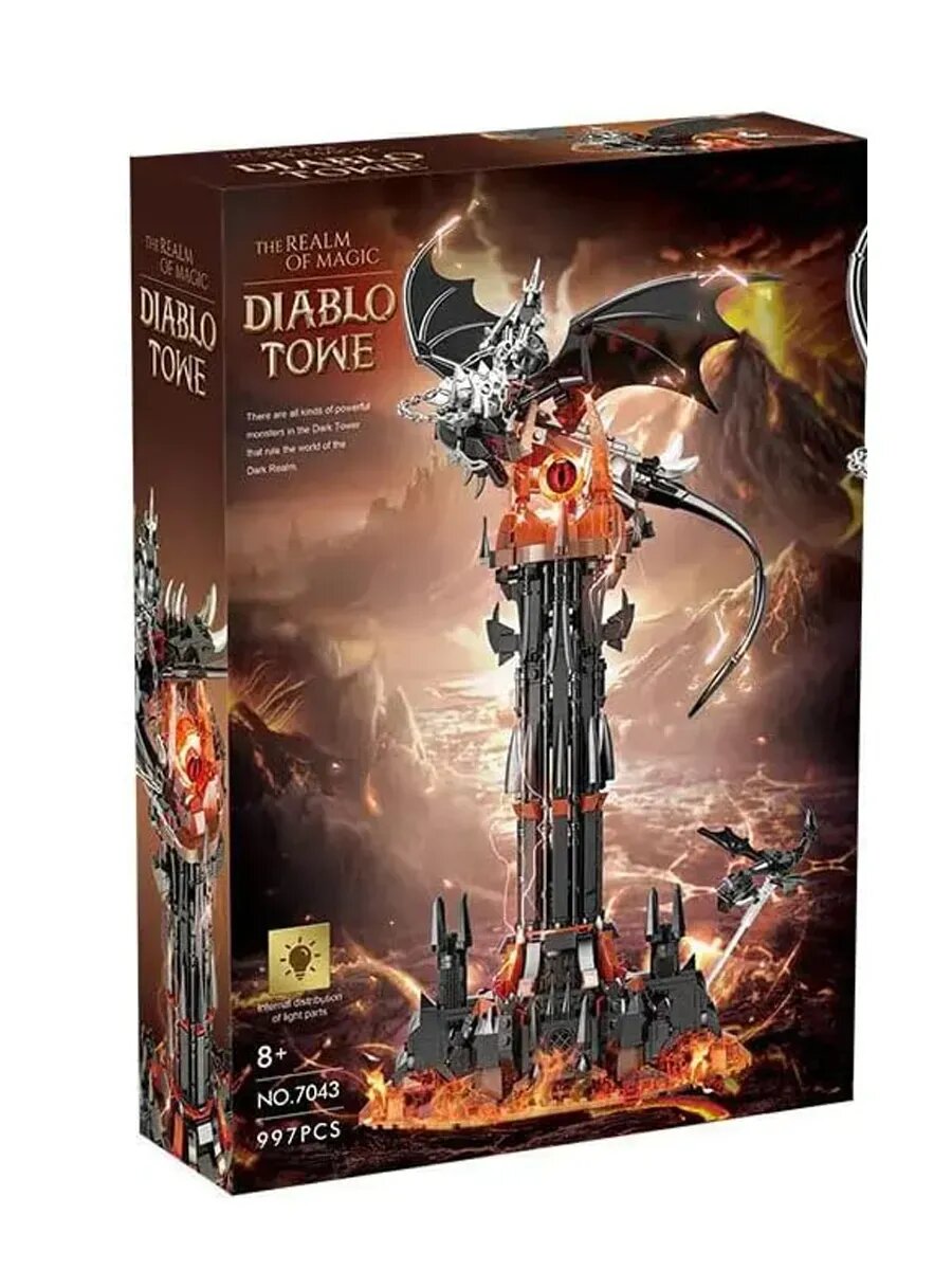 Конструктор Властелин колец, Башня Саурона, 7043