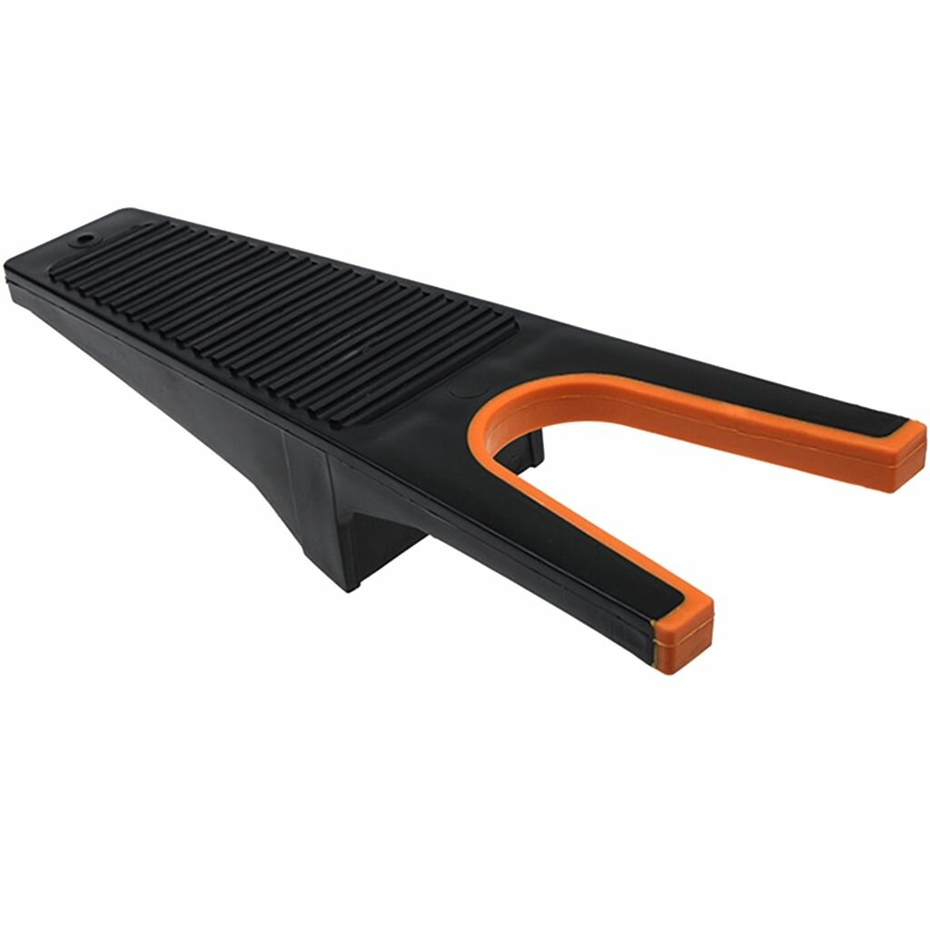 Универсальный инструмент для безболезненного снятия обуви с противоскользящей резиновой ручкой, удобный для пожилых, Оранжевый