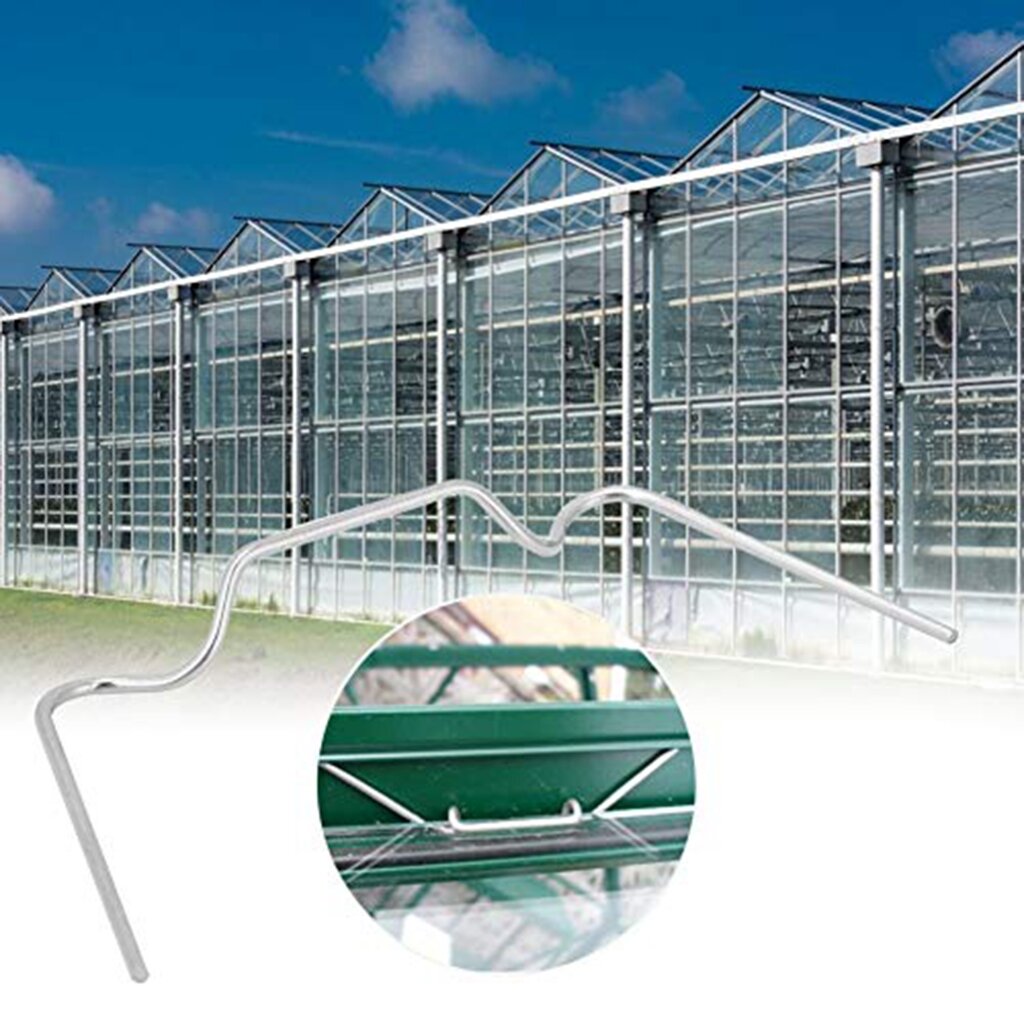 Стальные пружинные зажимы для теплиц (50 шт.)