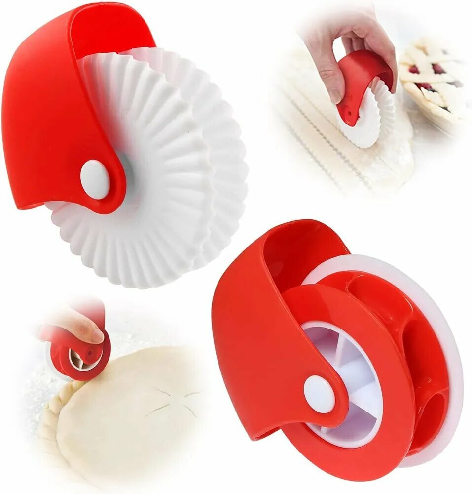 Ролик для теста, 2 предм.