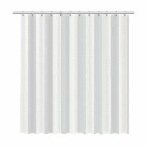 Шторка для ванной Vafel, 180х200 см, серый