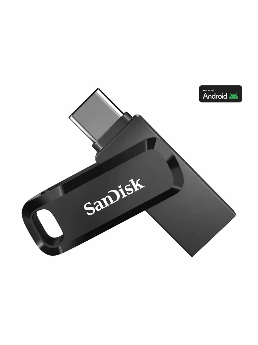 Флеш накопитель 64GB SanDisk Ultra Dual Drive Go SDDDC3-064G-G46