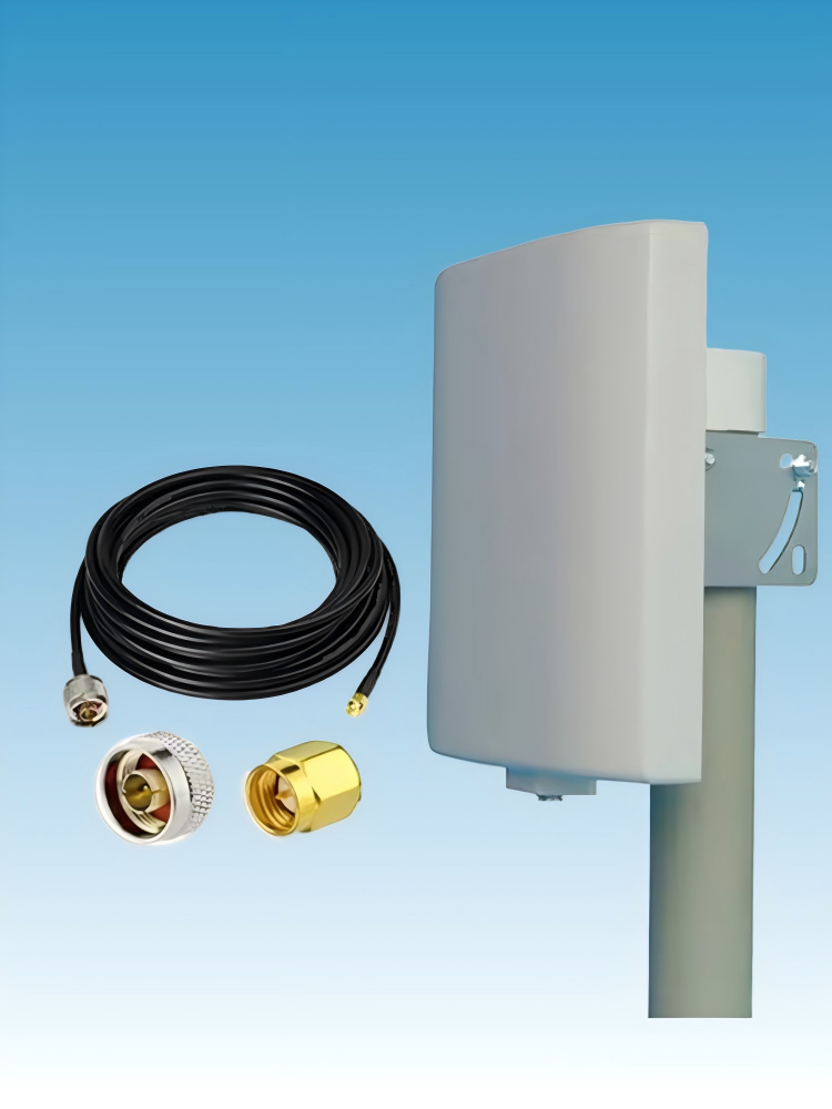 Антенна, плоская, для наземных LoRa, 433МГц, установка в стойку