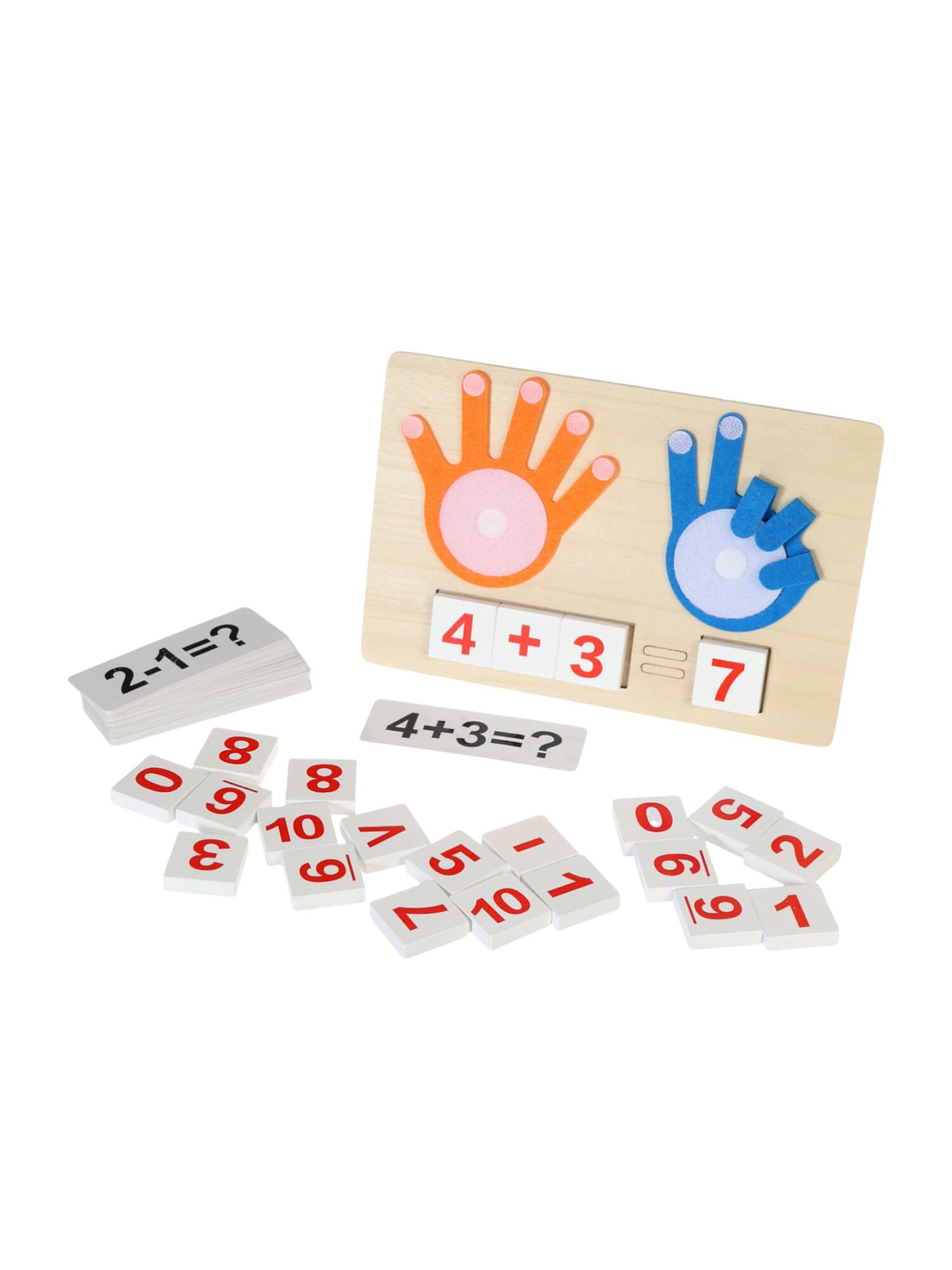 Настольная игра обучающая «Математика» детская, деревянная, счета