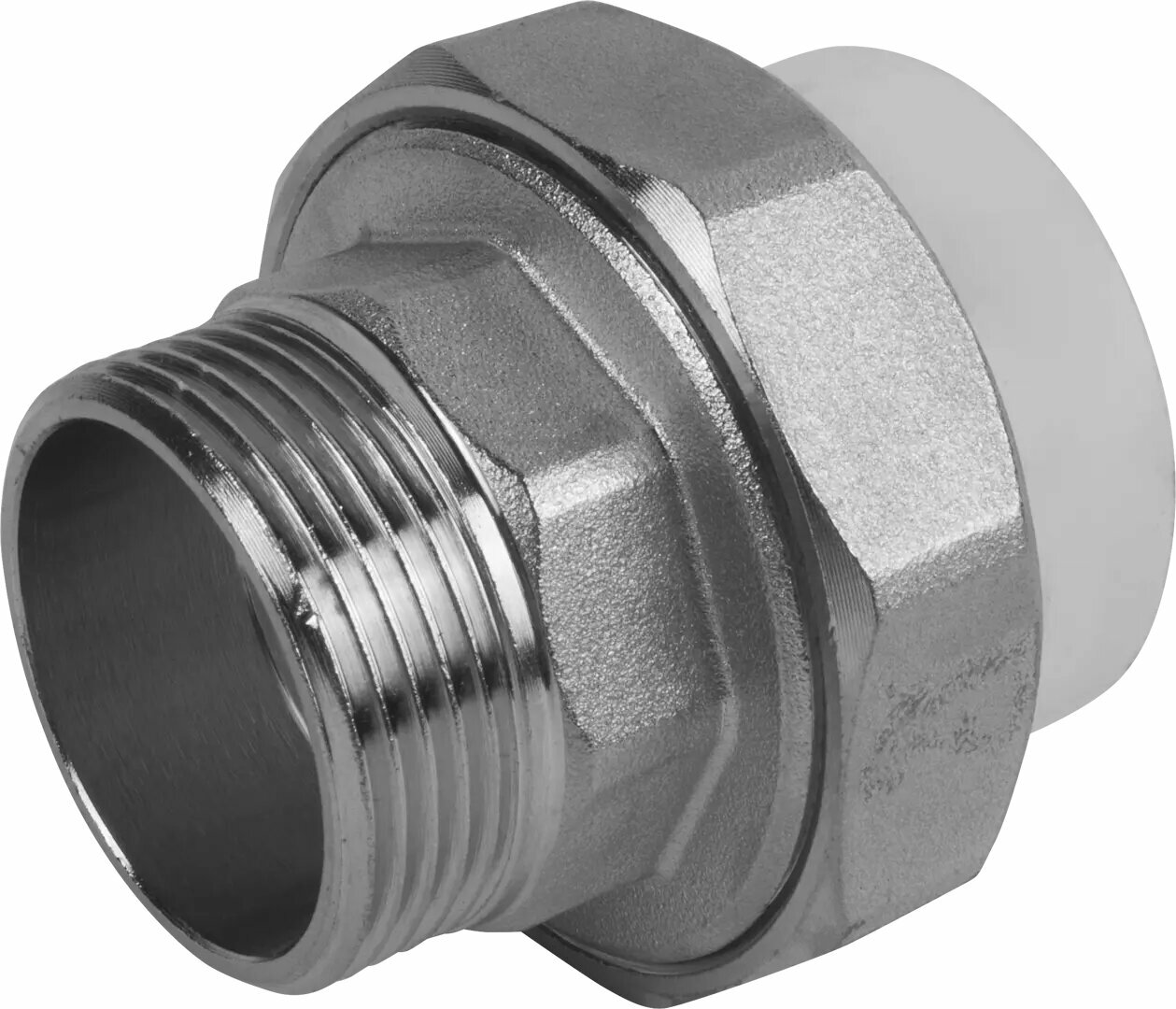 Муфта разъемная Политэк 1 1/4x40 мм НР полипропилен