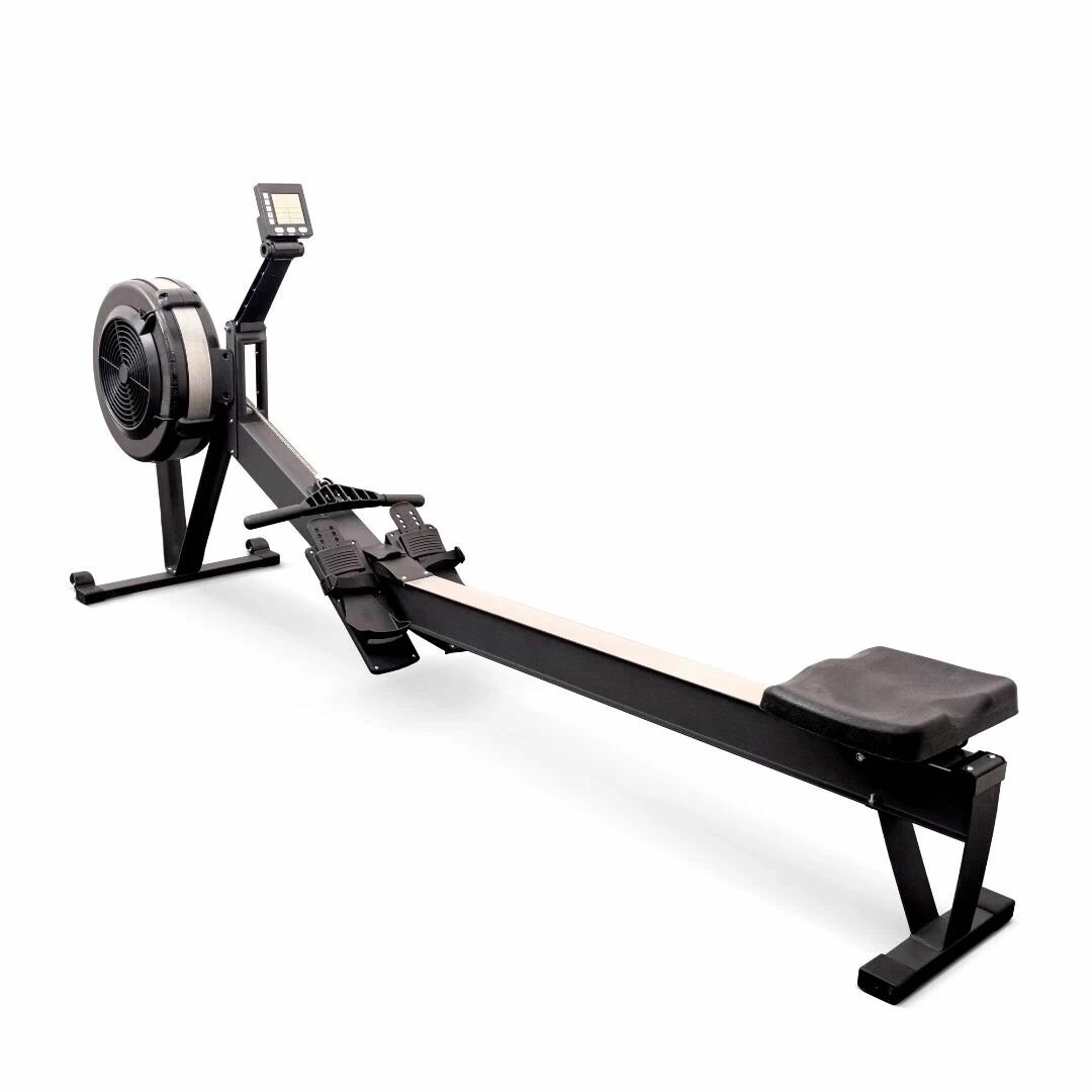 Гребной тренажёр Protrain HC-RW-01, нагрузка до 150кг, аэродинамическая система