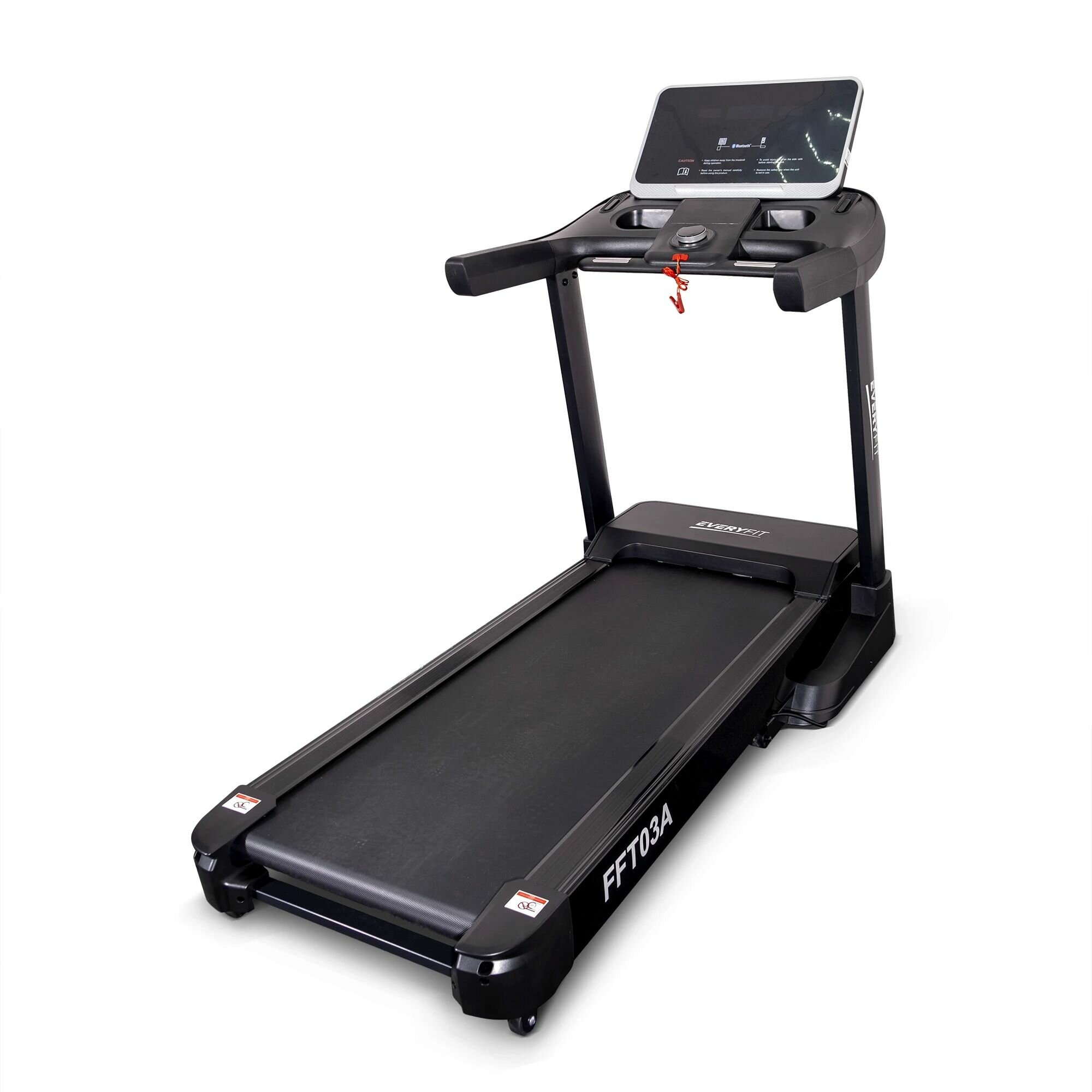 Беговая дорожка EVERYFIT FFT03A, электрическая, складная, черная, 22км/ч, 150кг