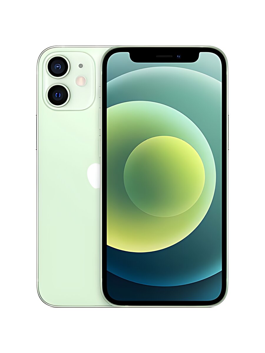 Смартфон Apple iPhone 12, OLED, 6,1", 4ГБ, 256ГБ, A14, камера 12МП, зеленый, (Перебранный телефон)