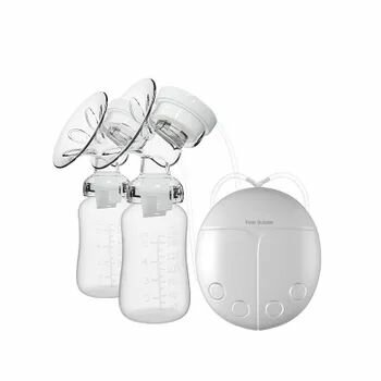 Молокоотсос Электрический, Двусторонний Молокоотсос, Немой, Автоматический Массаж, Портативный