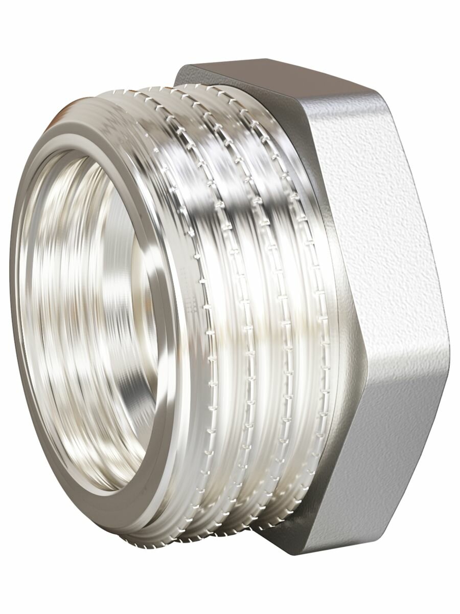 Футорка LD 2"х1.1/4"НВ никель, LD.67.507.50х32