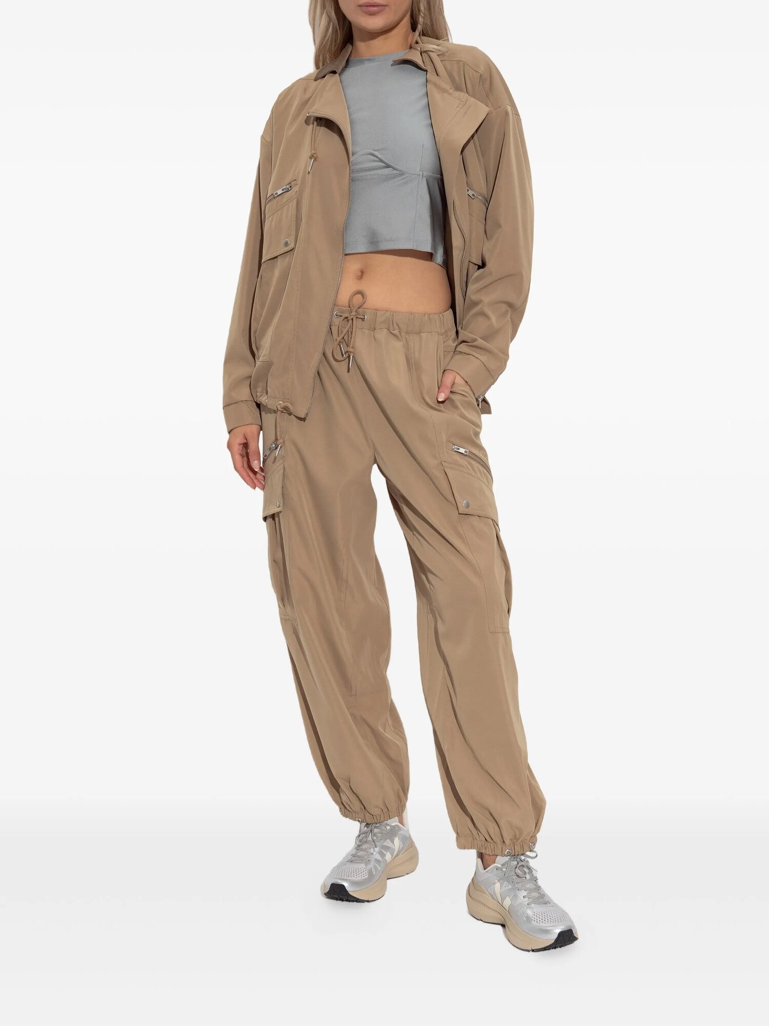 Куртка rethinkit studios Zip-fastening flap-pocket jacket, размер M, разноцветный — фото 1