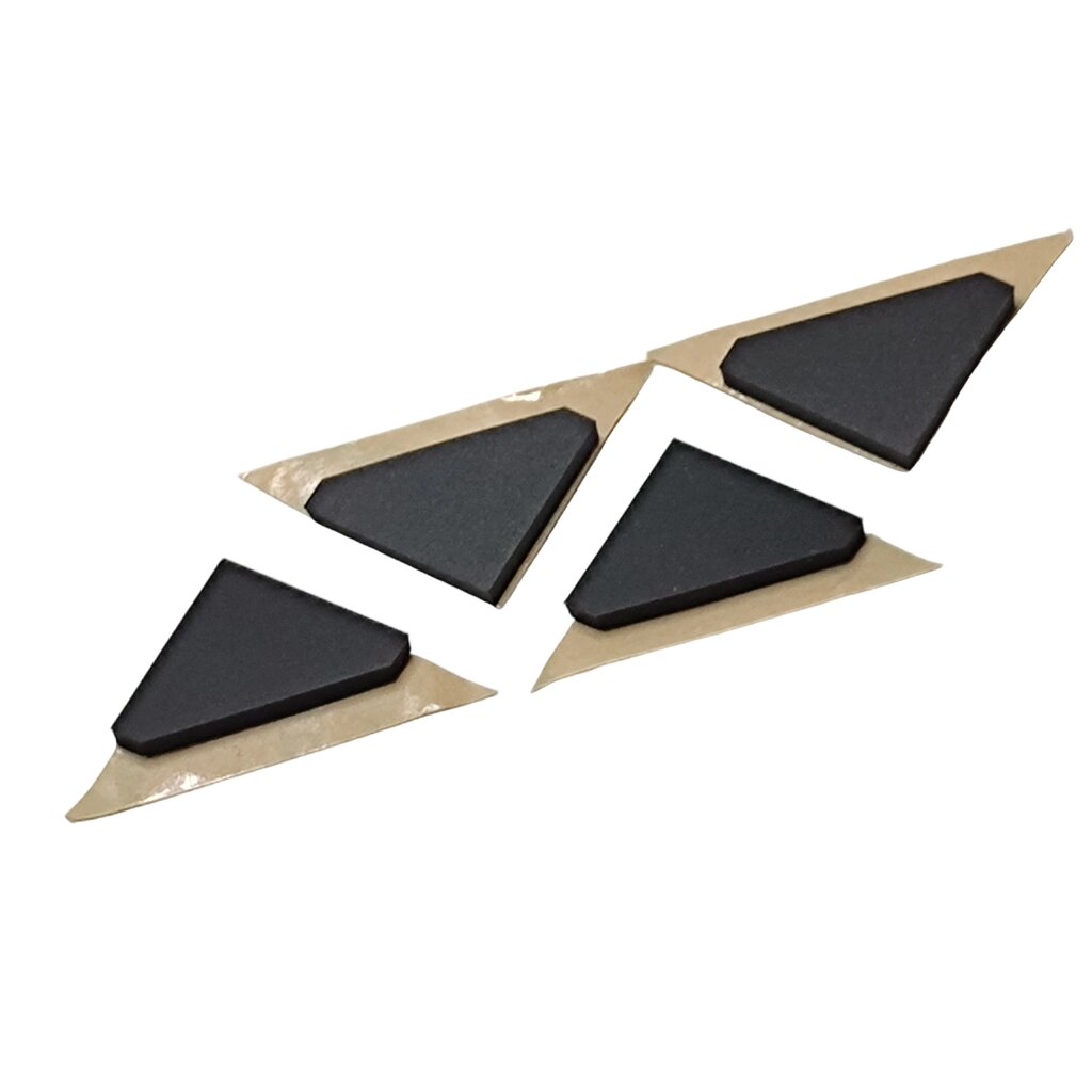 4Pieces AntiVibration Keyboards Feet Pad Silicone Material Secure Grip for Cynosa Keyboards Smooth Typing