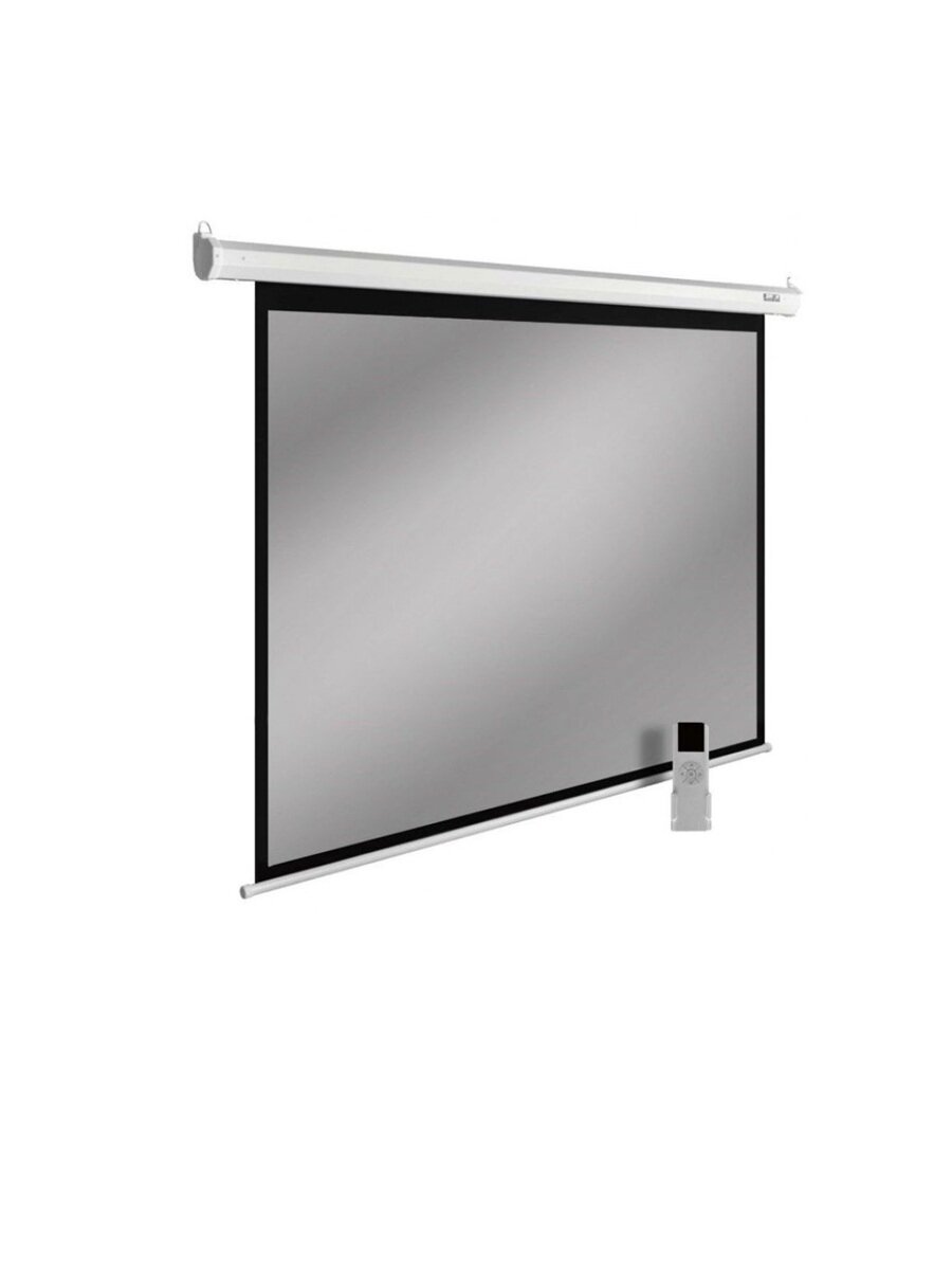 Экран CACTUS "SilverMotoExpert" CS-PSSME-200X150-DG, рулонный, диагональю 98,43 дюйма