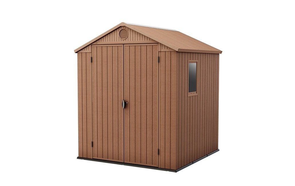 Пластиковый сарай Keter Darwin 6x6 brown