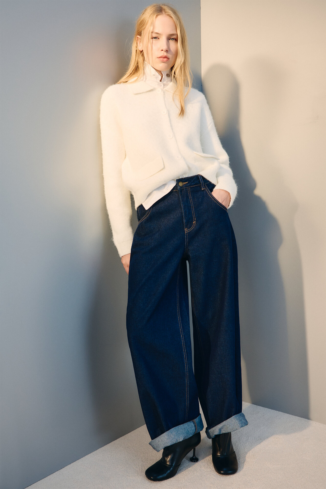 Джинсы багги Women SMART 