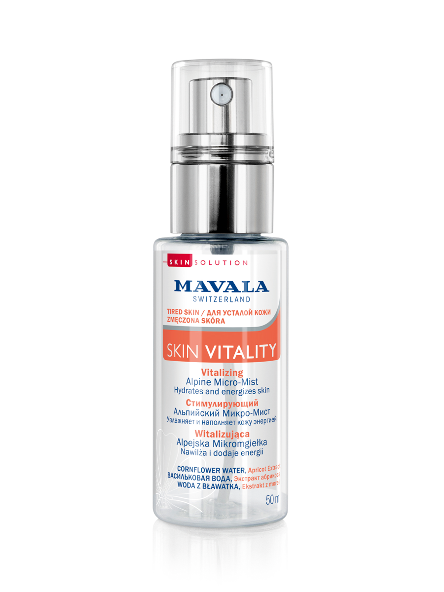 Mavala Стимулирующий Альпийский Микро-Мист Skin Vitality Vitalizing Alpine Micro-Mist 50ml 90536601