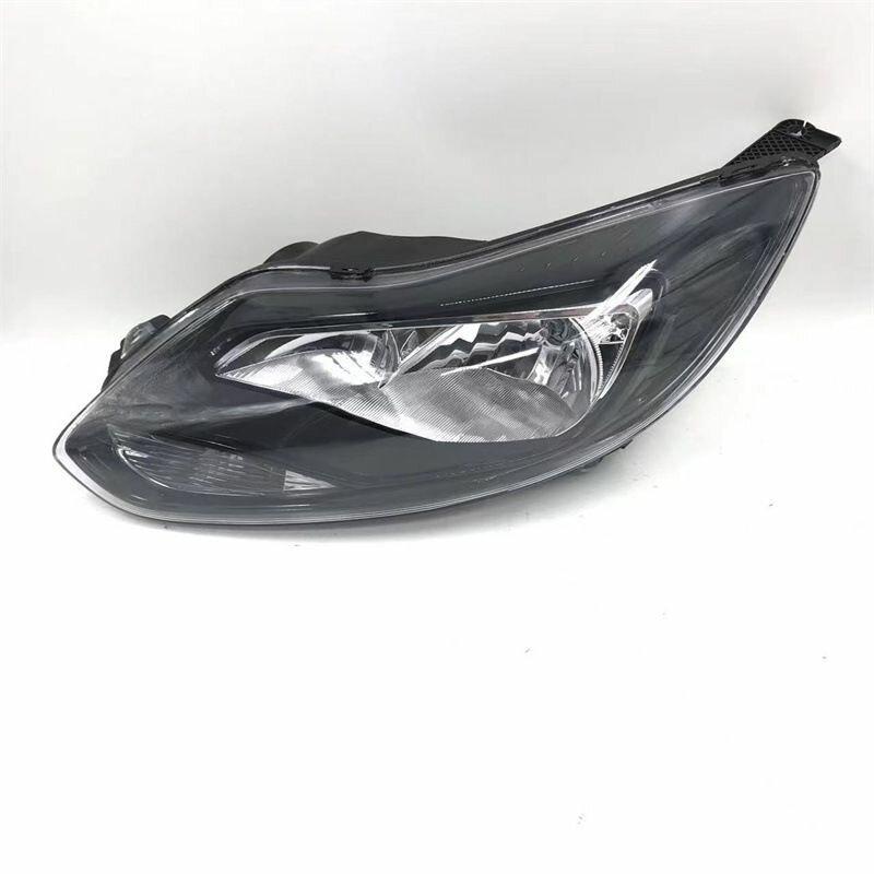 Фары для Ford Focus 3 (2011-2015) Хром, комплект (правая и левая) с электрокорректором и лампами