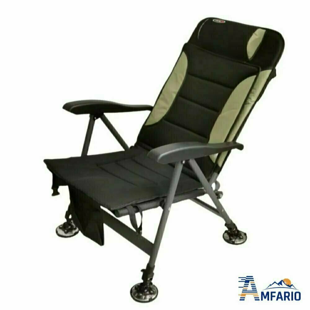 Кресло для рыбалки AMFARIO, складная конструкция, максимальная нагрузка 200кг
