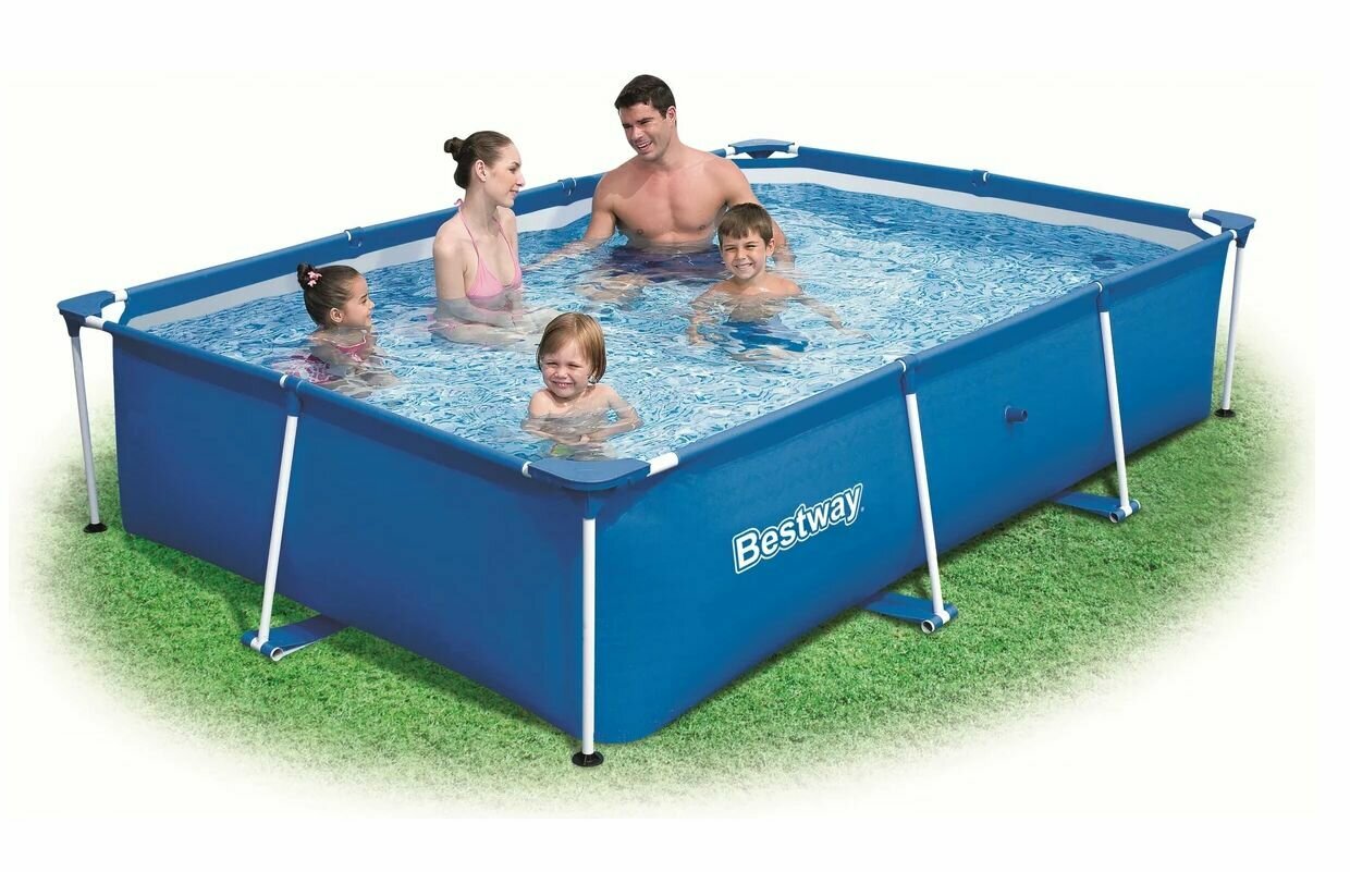 Бассейн каркасный Splash Frame Pools, BestWay, 259x170x61 см, 2300 л, синий