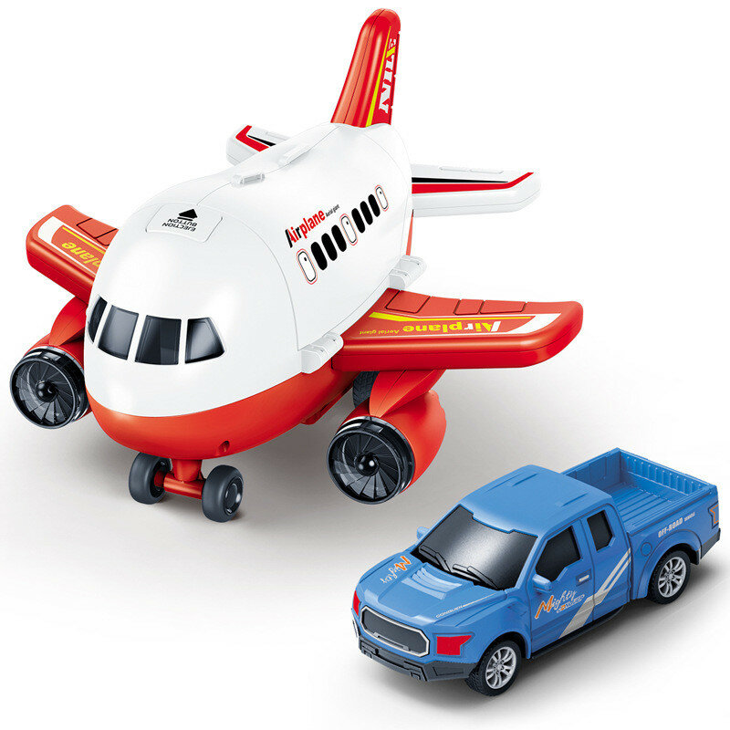 Детская игрушка Самолет с пусковой трассой для развития координации и сенсорных ощущений