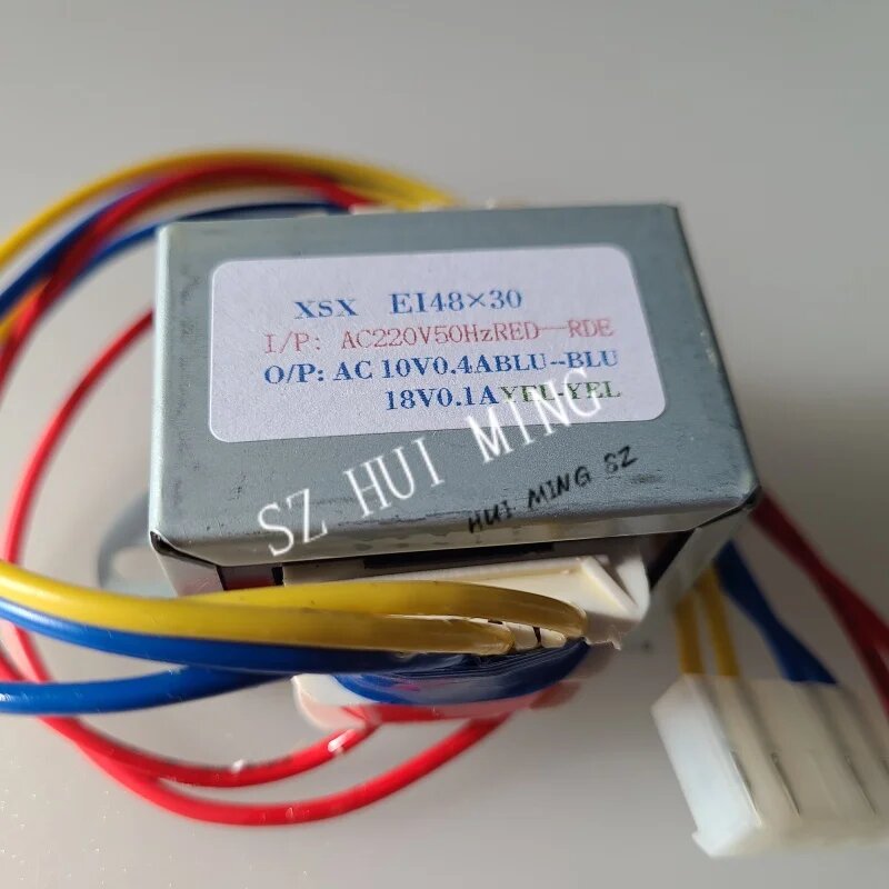 EI48*30 15 Вт трансформатор 220В на 10В/18В медный