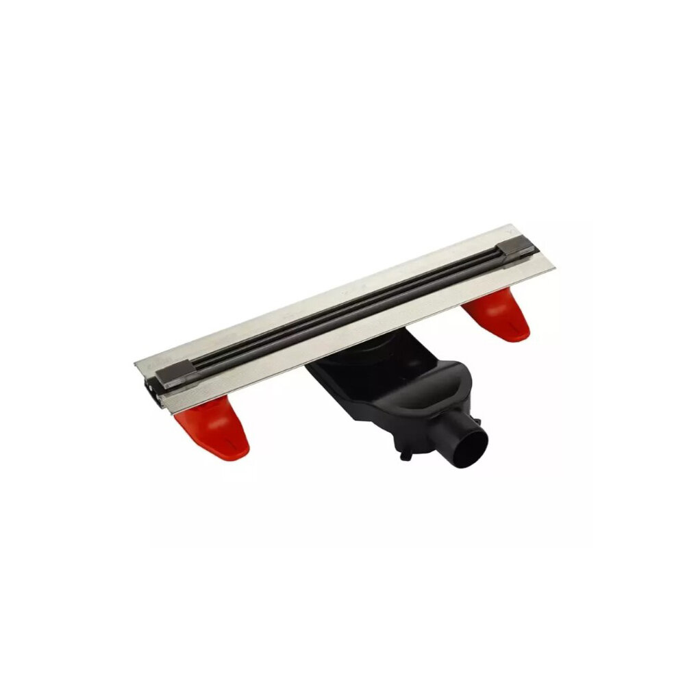 Трап душевой Vieir DL100Q-G с гидрозатвором, графит