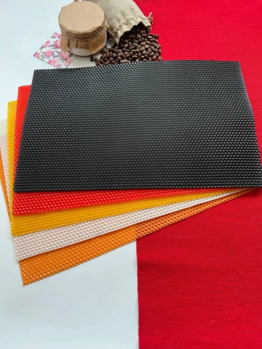 Набор вощины для изготовления свечей большой 40х26