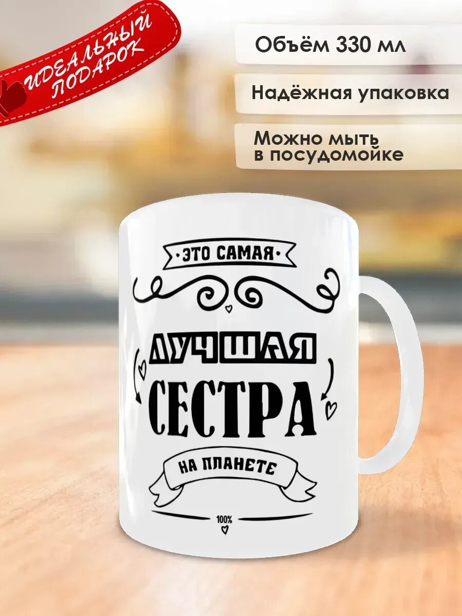 Брелок №2 и Кружка Best Sister