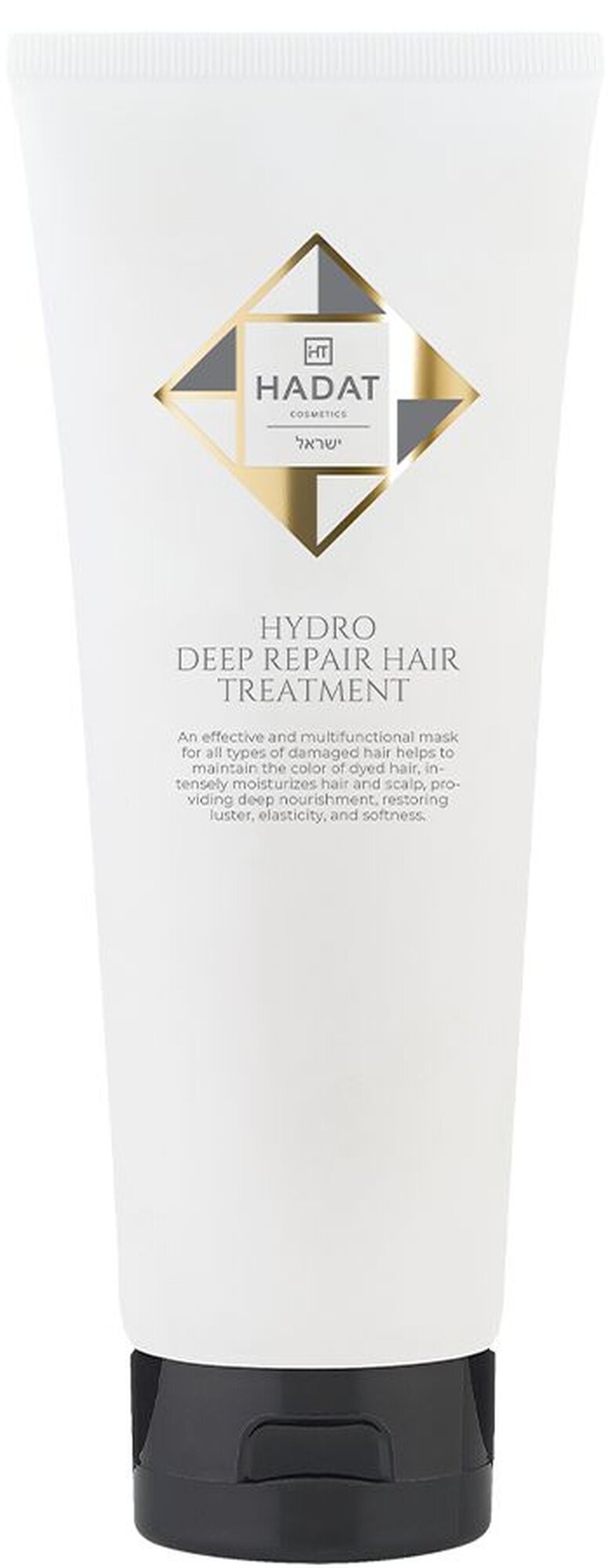 HADAT Cosmetics Увлажняющая и восстанавливающая маска HYDRO DEEP REPAIR для крашенных и поврежденных волос, 250 мл