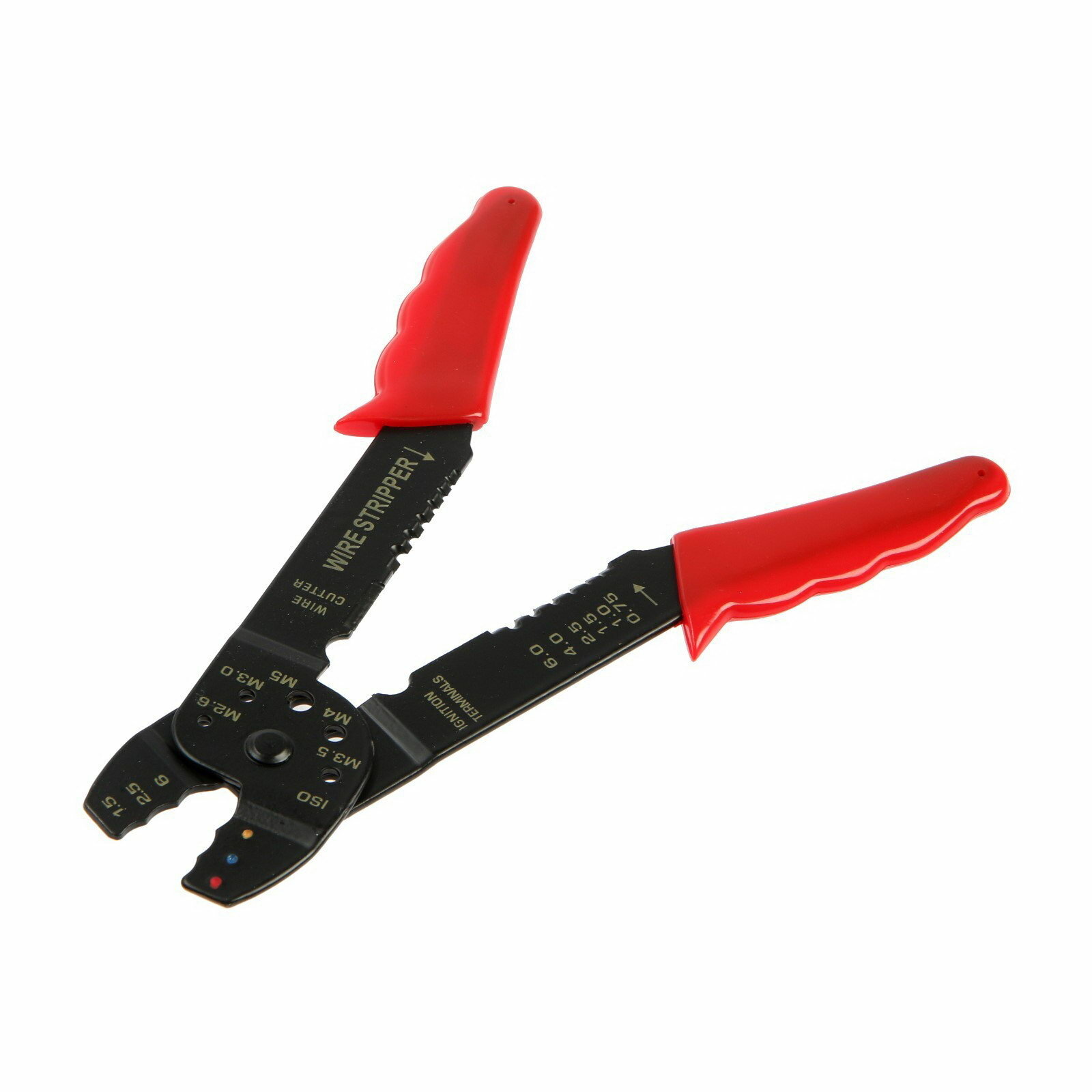 Стриппер 210 мм, для зачистки проводов 0.75-6 мм и обжима клемм 1.5-6 мм