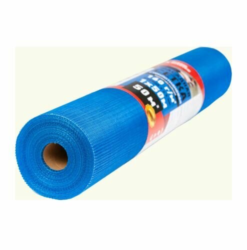 Сетка стеклотканевая фасадная 5x5 Wand Master 160 г/м 1x50 м