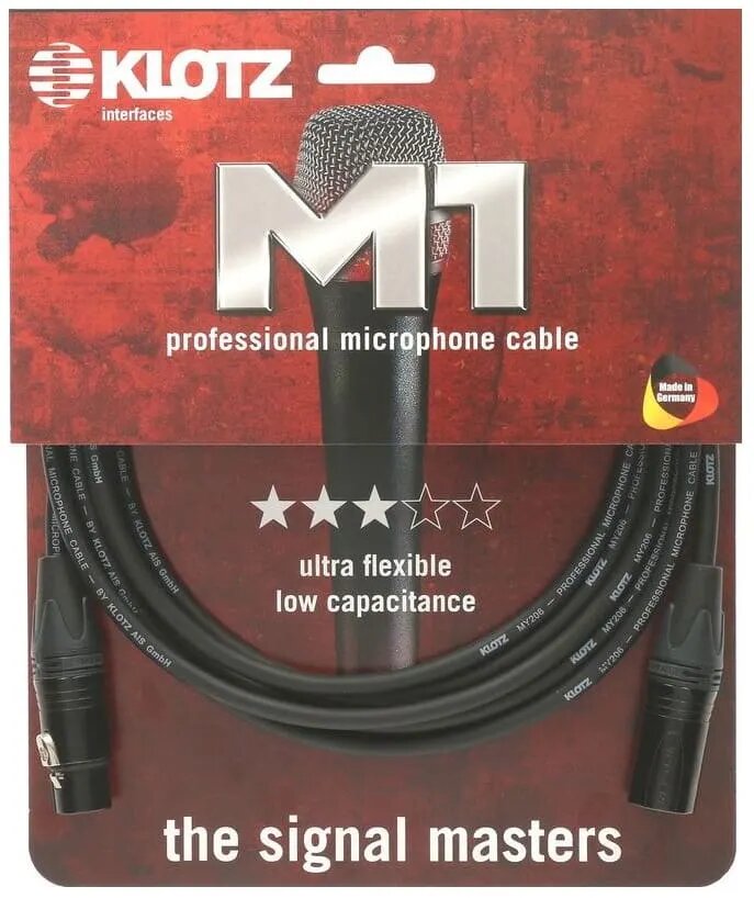 Микрофонный кабель Klotz M1FM1N2000, 20.0m