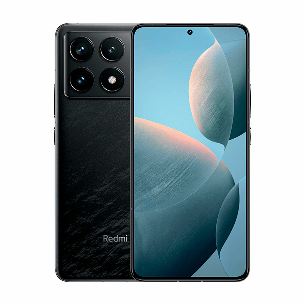 Смартфон Xiaomi Redmi K70, 12ГБ/256ГБ, Black (Черный), OLED, 6.67", 120 Гц, Android 14, CN