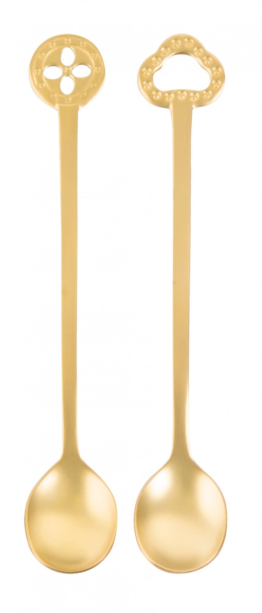 Набор ложек Sambonet Oriental Party 52649G00, нержавеющая сталь, позолота, 2 шт