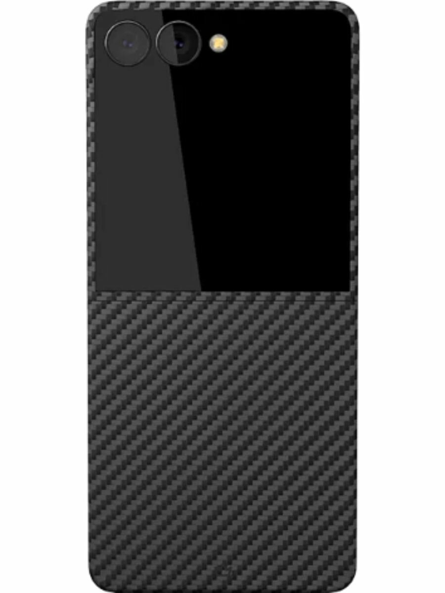 Чехол-накладка VLP Kevlar Case MagSafe для Samsung Galaxy Z Fold 7, черный