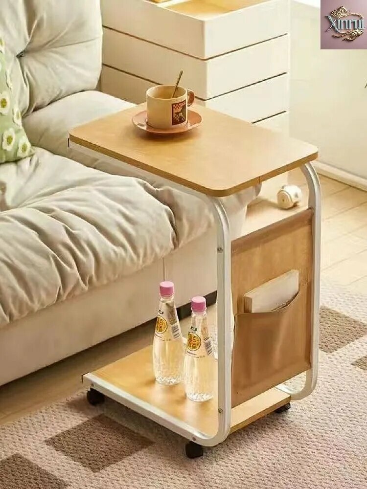 Приставной столик, 28х40х62 см，Портативный мини-столик для чая