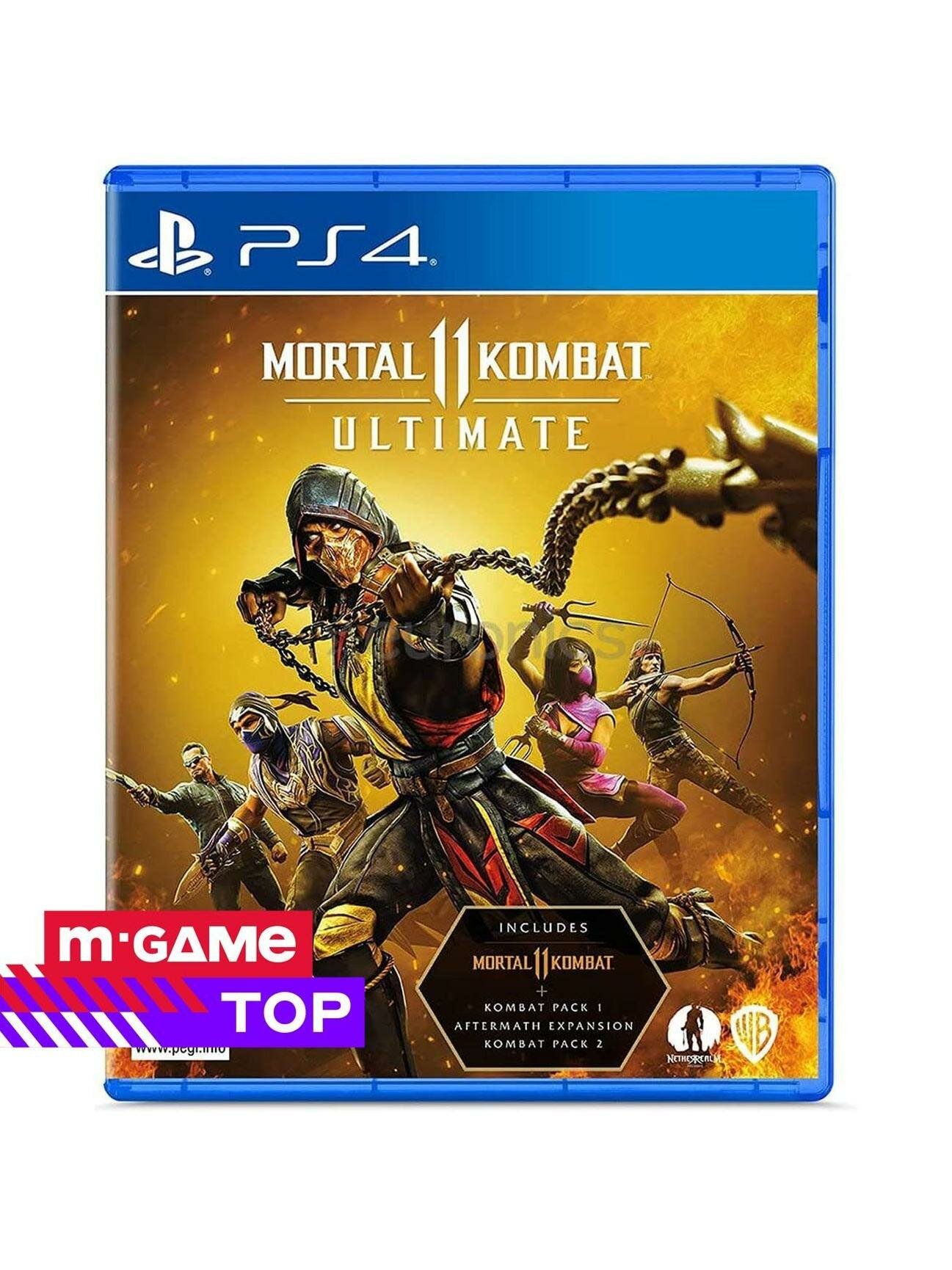 PS4 игра WB Games Mortal Kombat 11 Ultimate