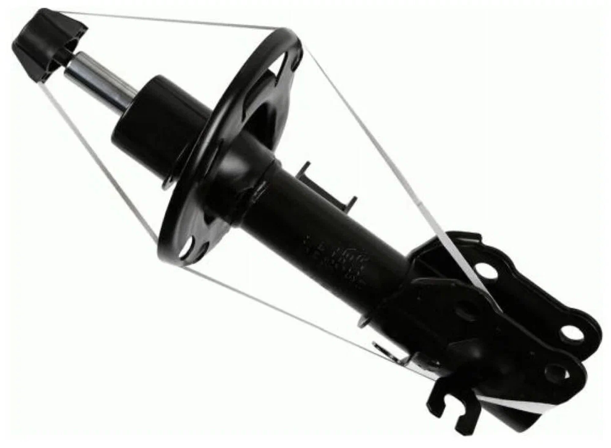 Амортизатор Sachs 317511, для Mazda, передний мост, двухтрубный, давление газа