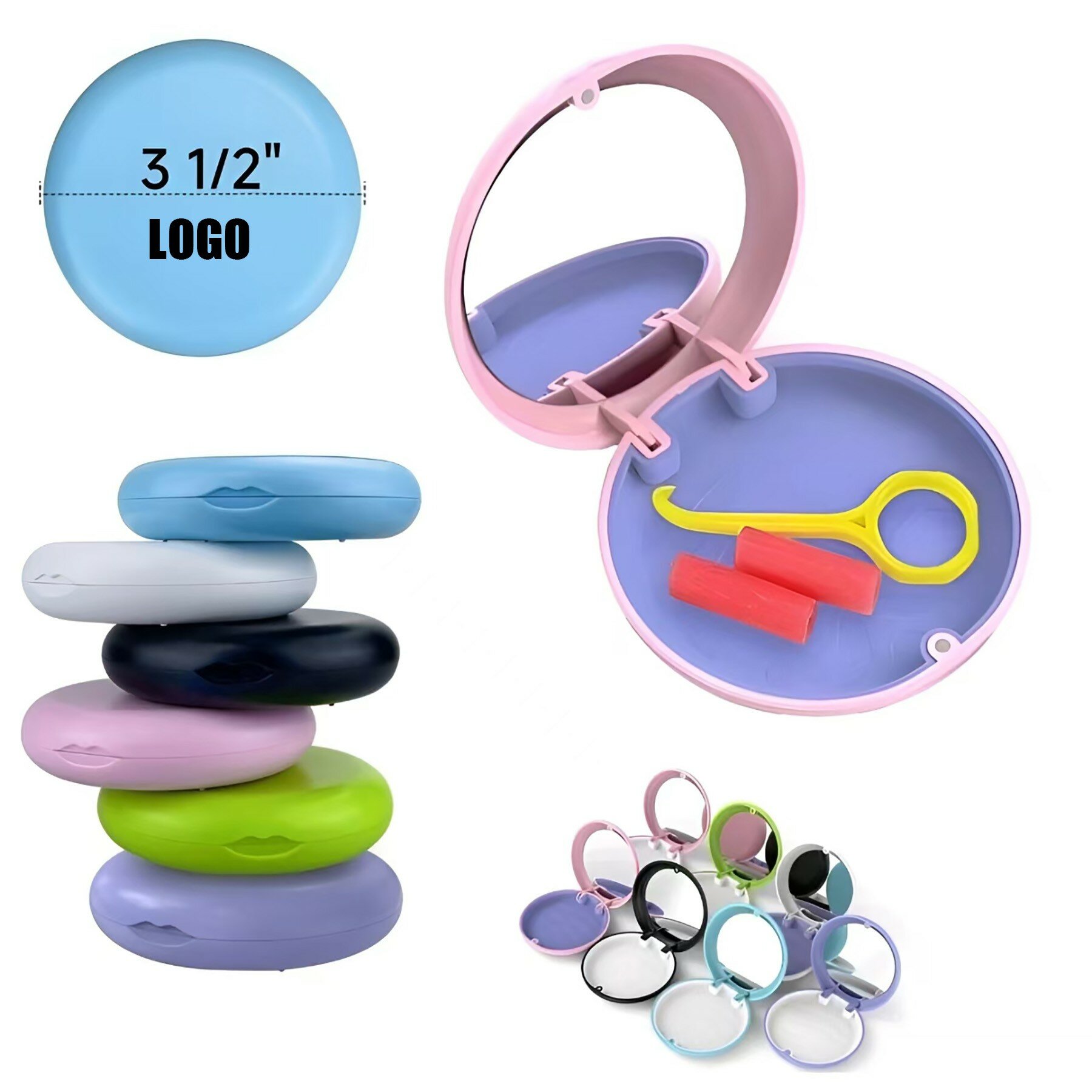 Чехол для элайнеров - Минимальный заказ 100 Можно нанести свой логотип