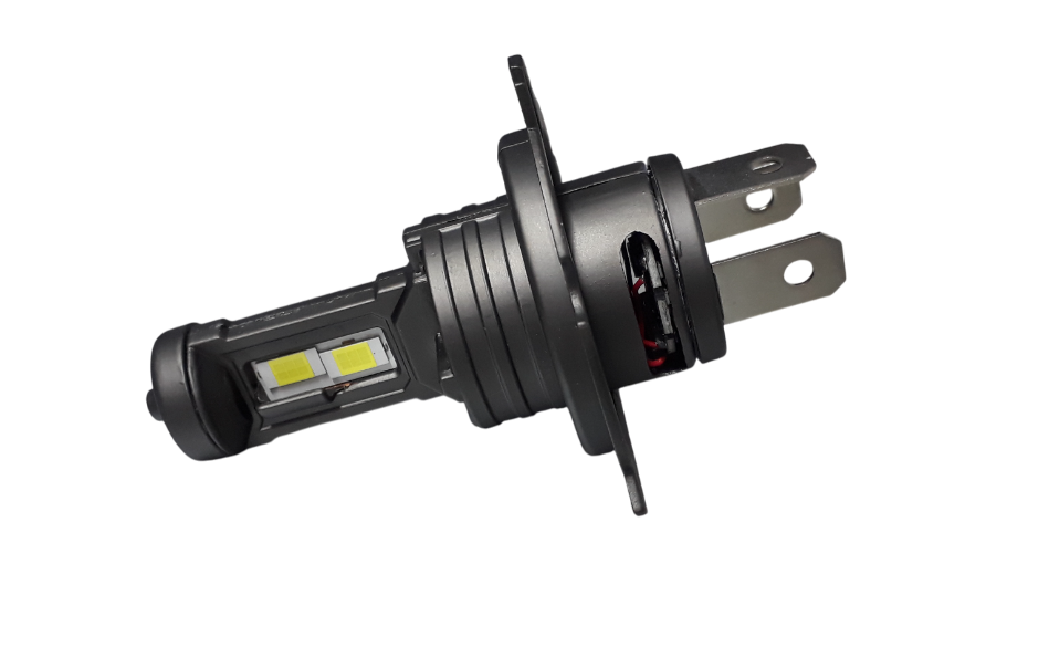 Светодиодная лампа A7 H4-24 (CSP Seoul) 6000K 36/36W 4000/4000Lm (внутренний радиатор + кулер, встроенный драйвер) 12V - 2 шт.