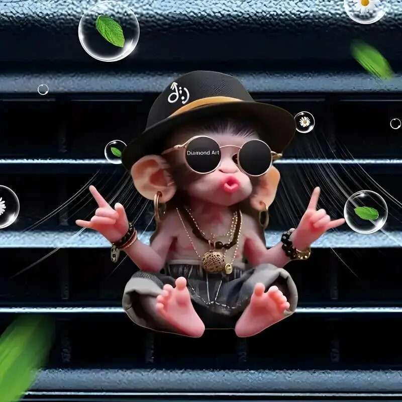 Автомобильный розеток, зажимы для духов, 2D освежитель воздуха, диффузор, кондиционер, ароматерапия, зажим для духов, украшение интерьера автомобиля A22