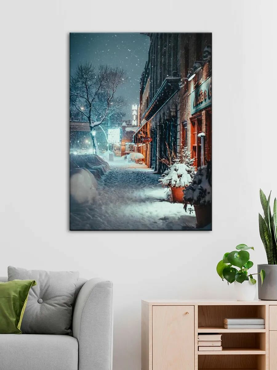 Картина на стену "Зимний пейзаж", 50х70 см