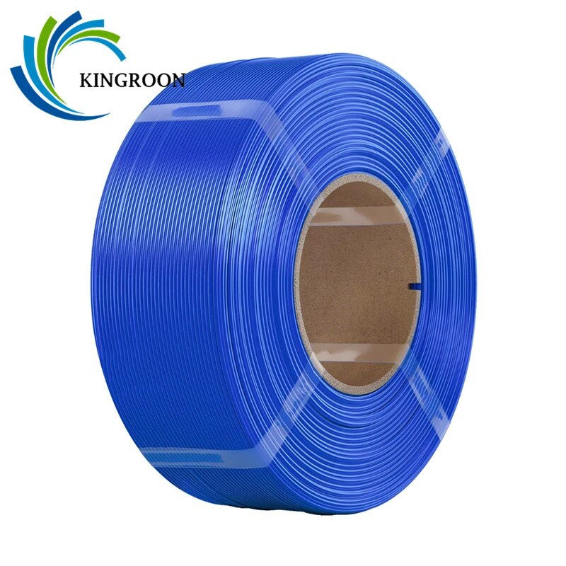 Филамент KINGROON No-Spool PLA 1.75 мм, 1 кг, пластик для 3D-принтеров, запасной материал PLA Blue