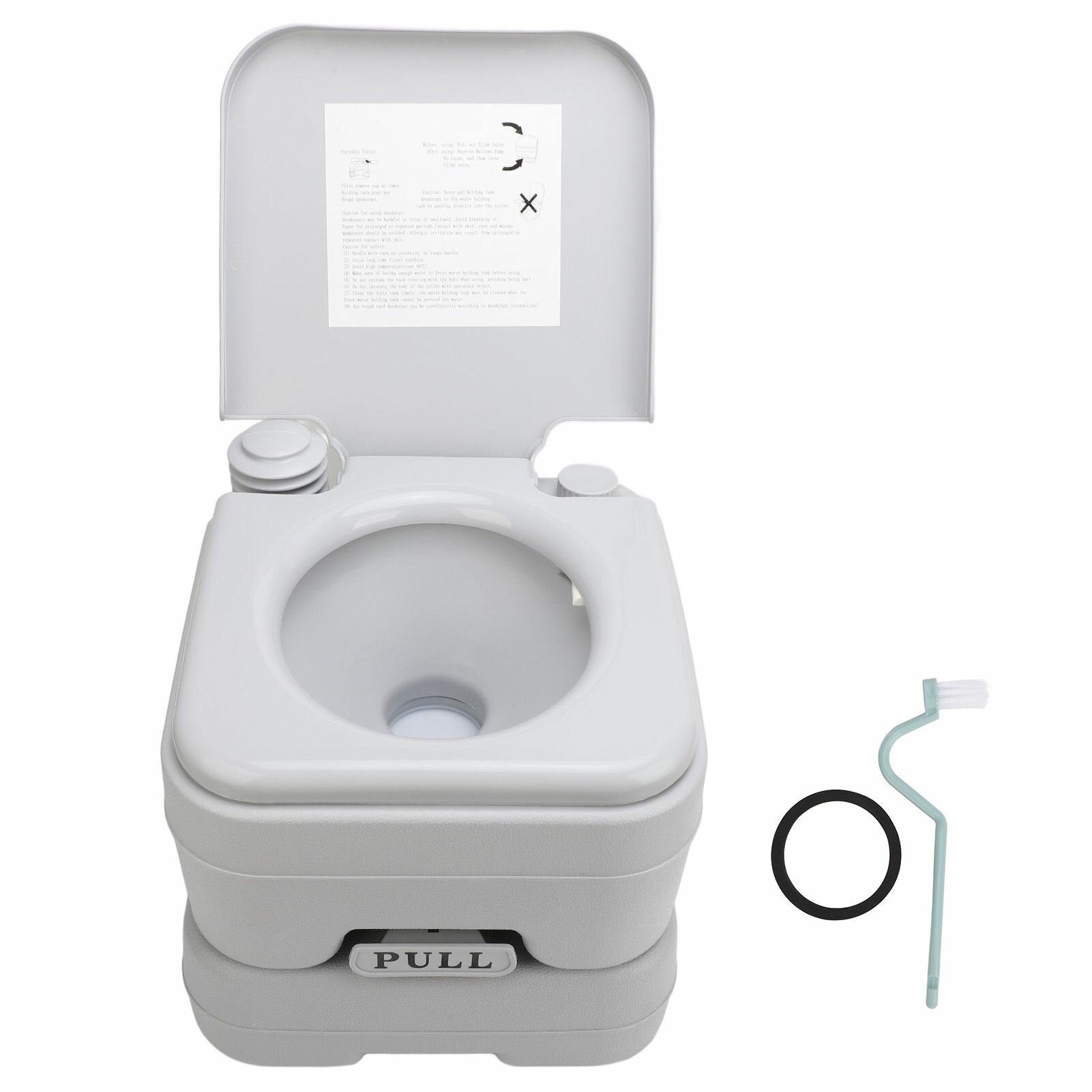 Туалет 10л (2.6 галлона) 440 фунтов, один выход