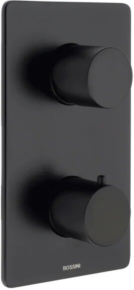 Термостатический смеситель встраиваемый Bossini OKI Z00002.073 для душа, черный