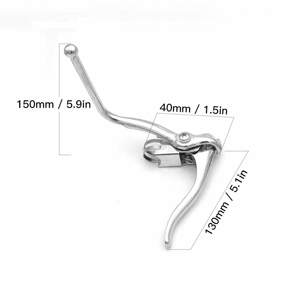 Легкая алюминиевая велосипедная двойная тормозная ручка для горного велосипеда, тормозные рычаги для шоссейного велосипеда