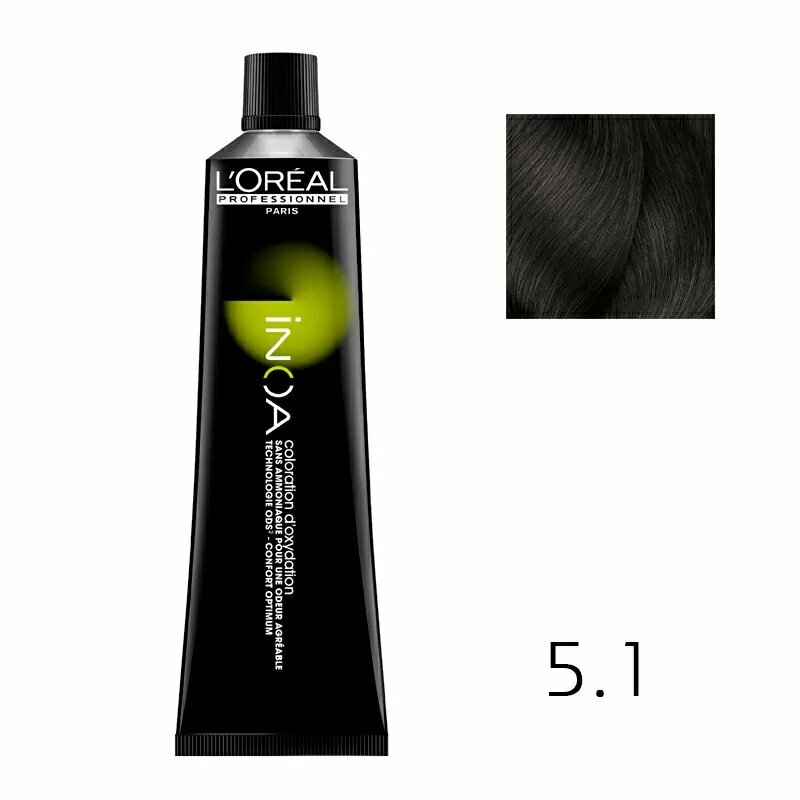 L'Oreal Professionnel Inoa 5.1 60GRM V049 Краска для волос Inoa 5.1 60 гр