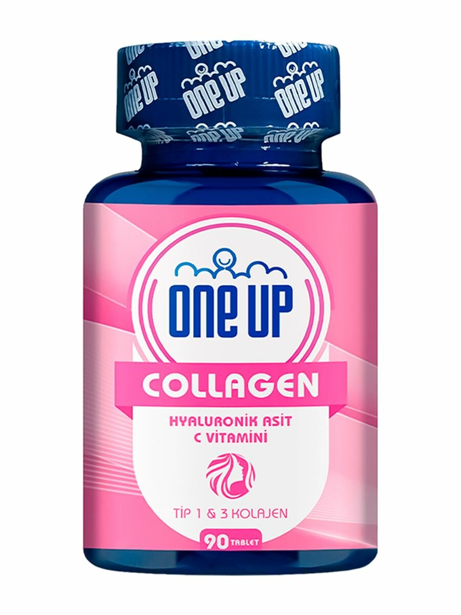 Коллаген с гиалуроновой кислотой и витамином С, 90 таблеток, Турция