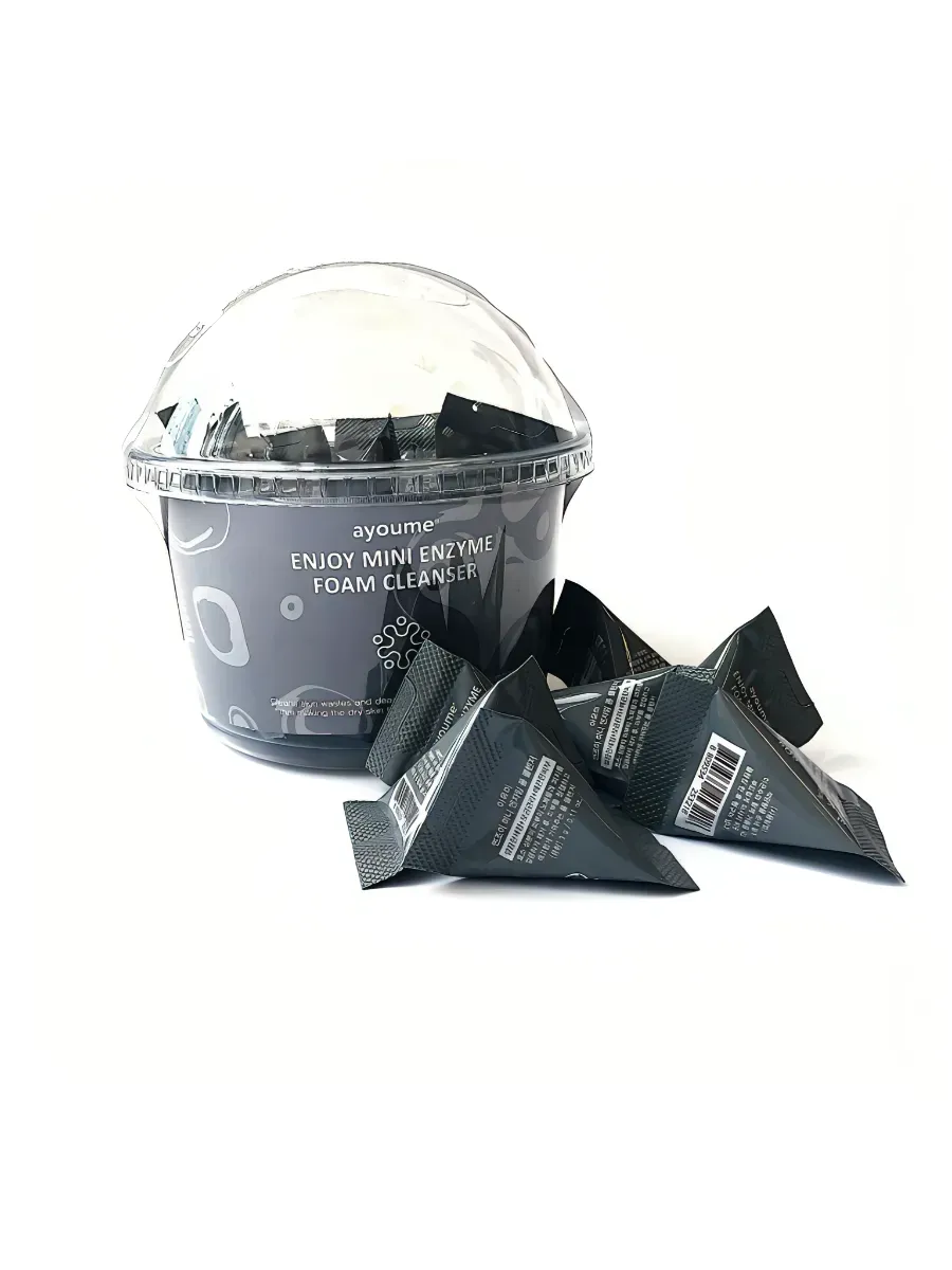 Пенка Ayoume Enjoy Mini Enzyme Foam Cleanser, Набор энзимных пенок для умывания, 30*3 г