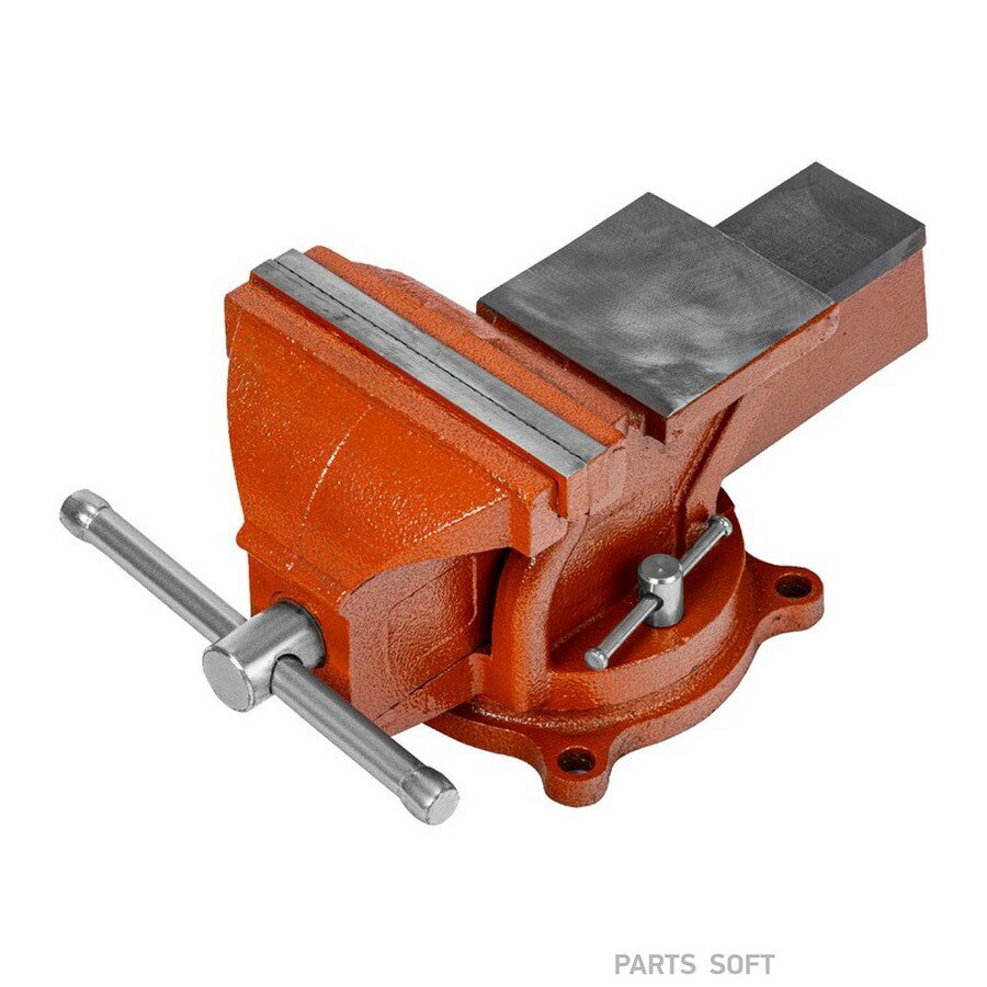 Тиски слесарные, 150 мм, поворотные, с наковальней от официального дистрибьютора, SPARTA, артикул 186275